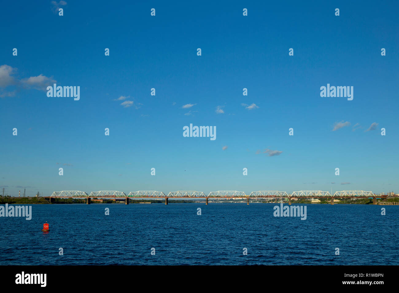 Bridge over kama river hi-res stock photography and images - Alamy