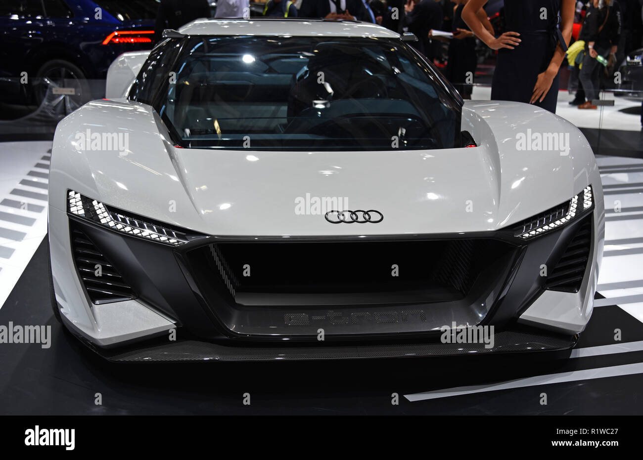 Audi PB18 e-tron, Mondial Paris Motor Show, Paris, France, Europe Stock ...