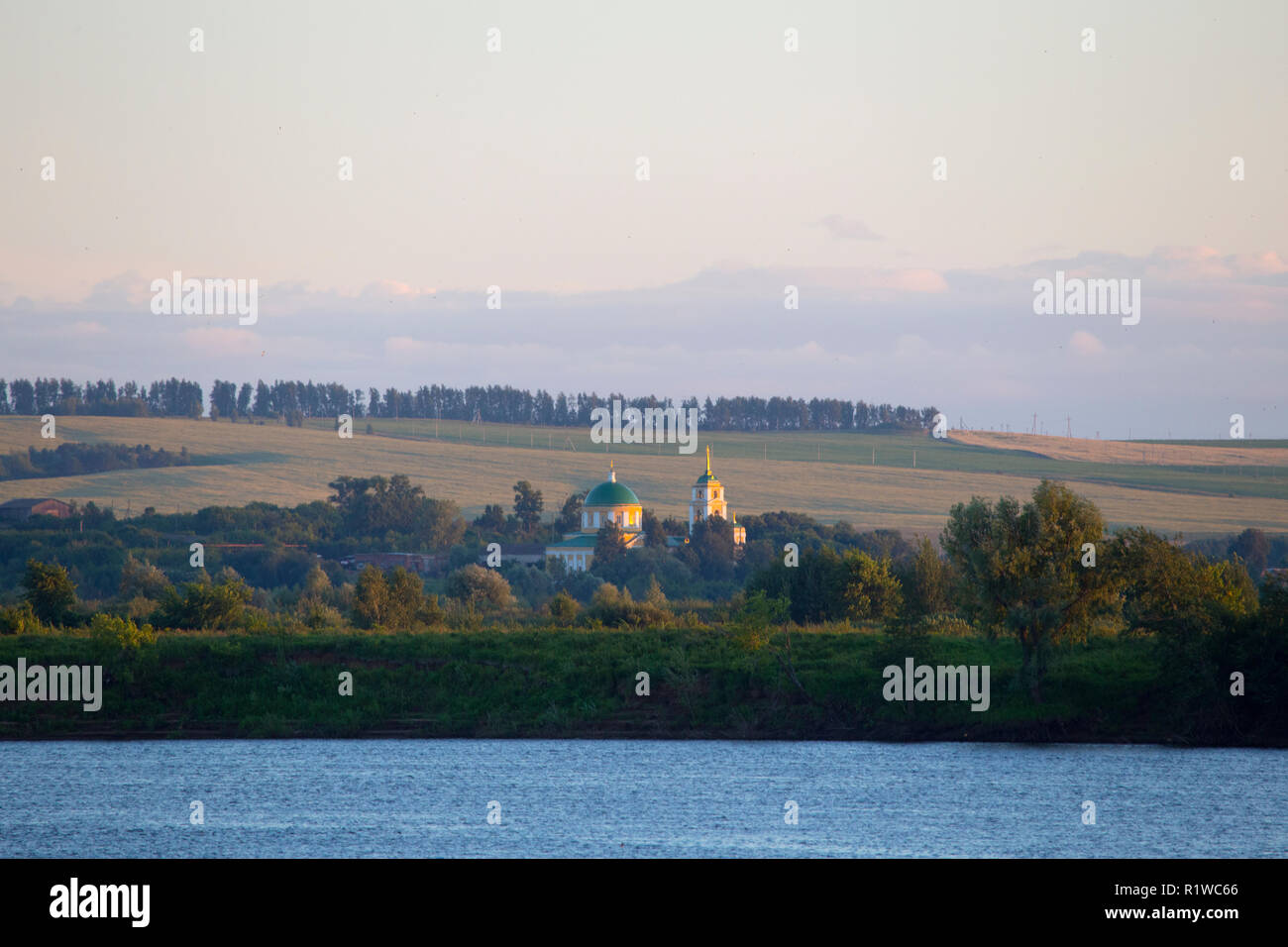 Church of Transfiguration in Mazunino Stock Photo - Alamy
