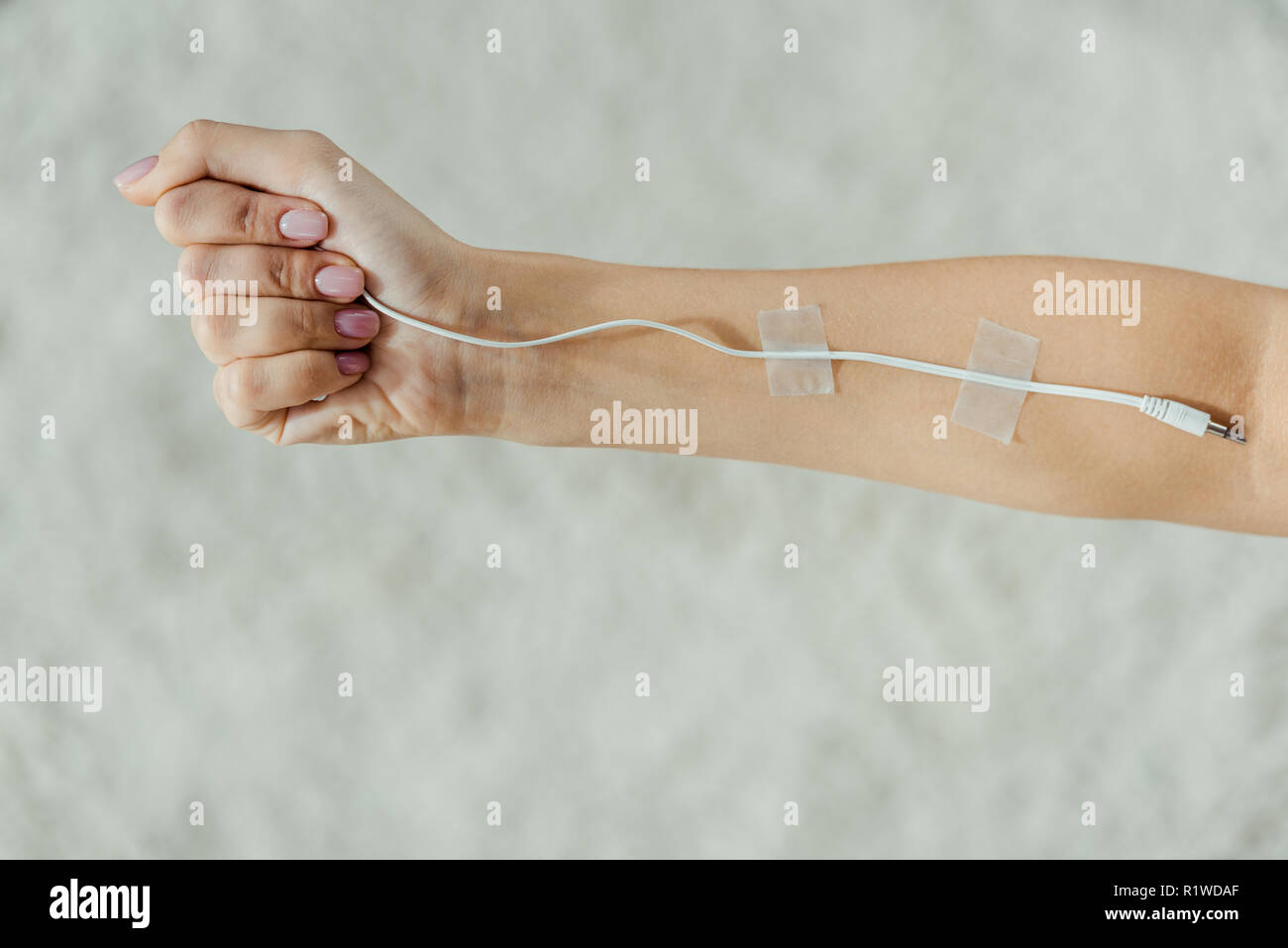 Iv connector hi-res stock photography and images - Alamy