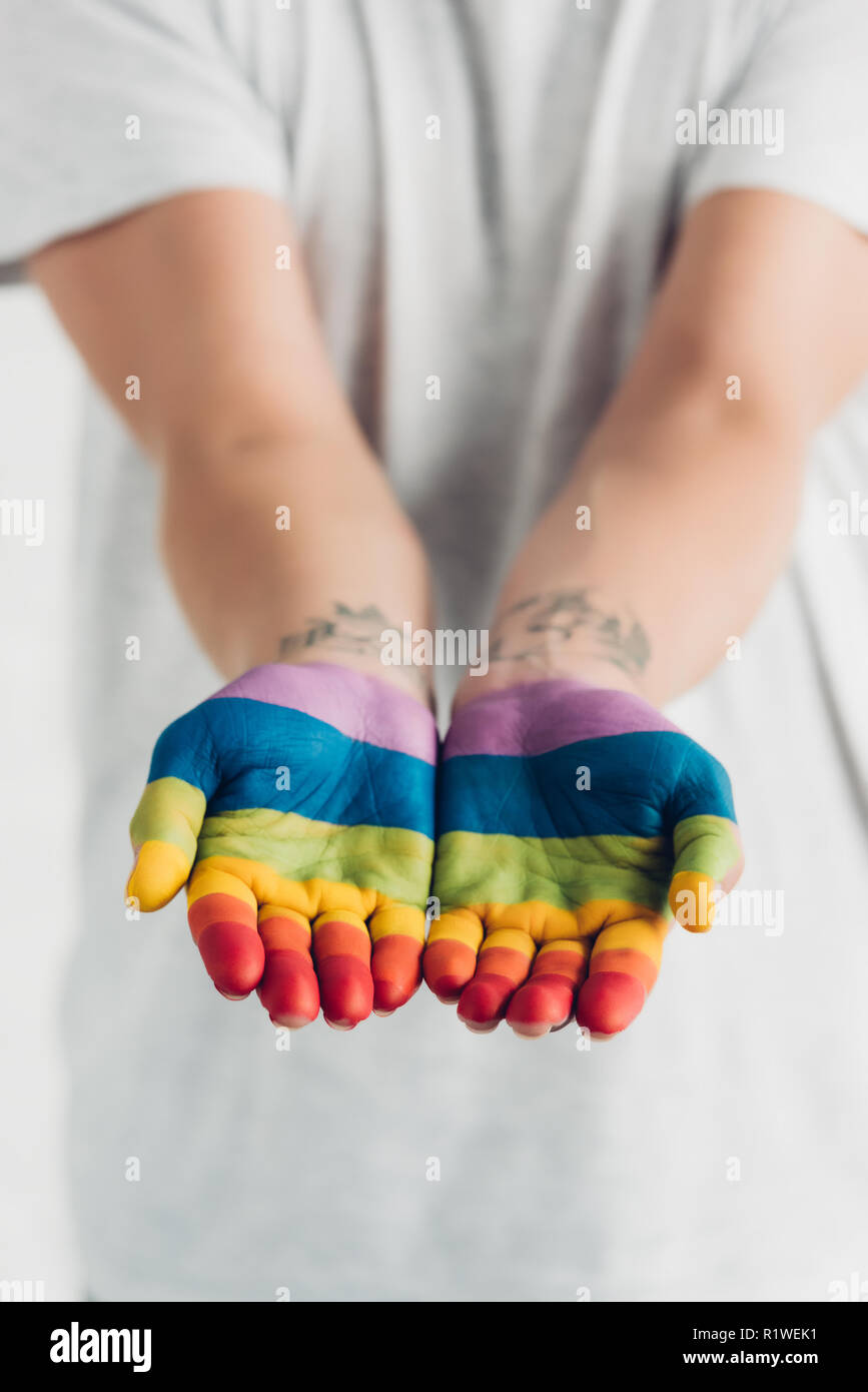 Trans woman hands hi-res stock photography and images - Alamy