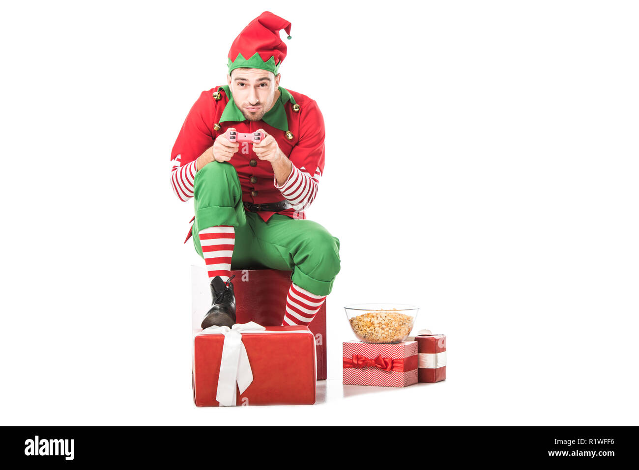 Playing elf hi-res stock photography and images - Alamy