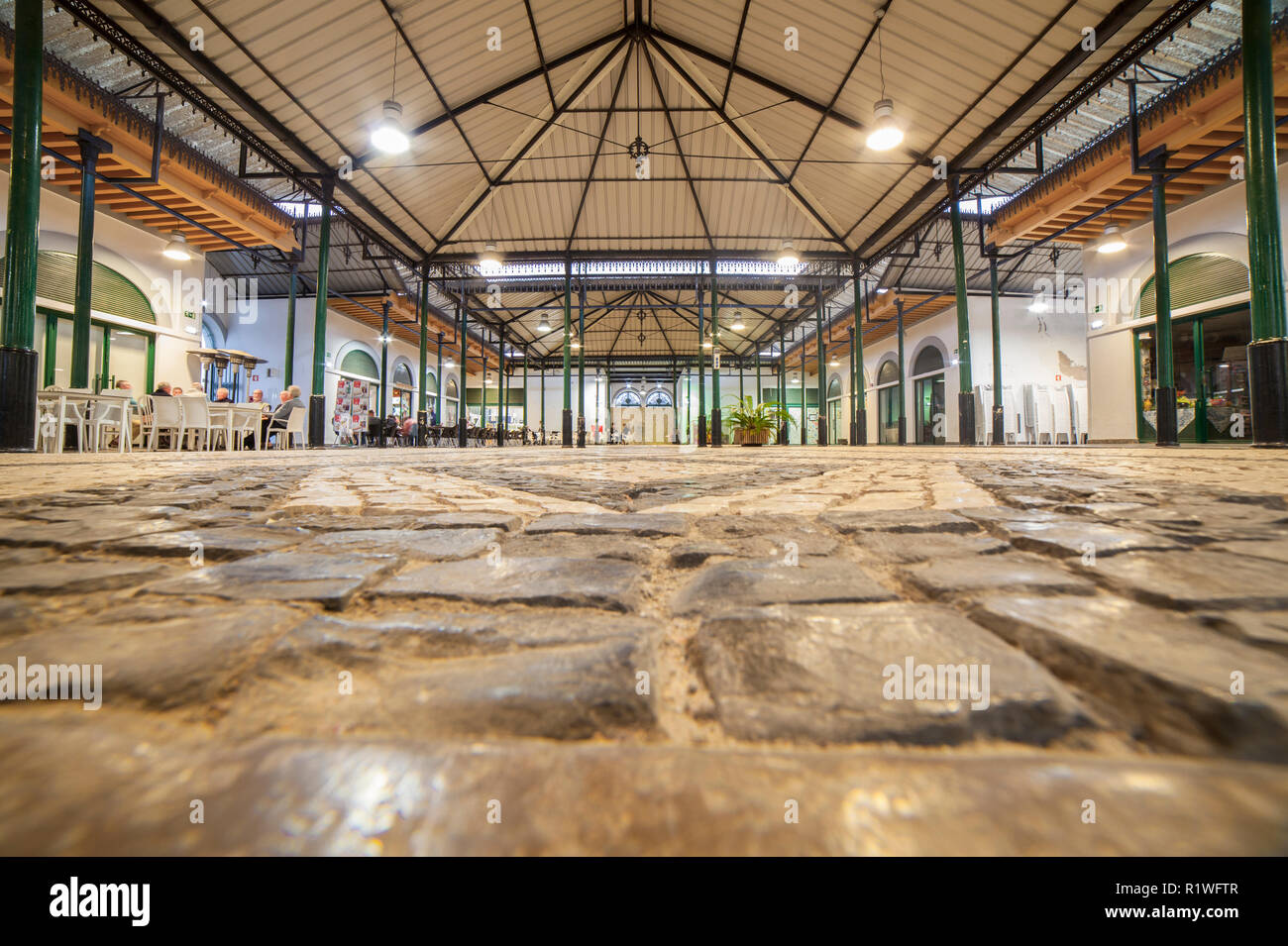 Tavira, Portugal - October 14th, 2018: Tavira Old Market or Mercado da ...