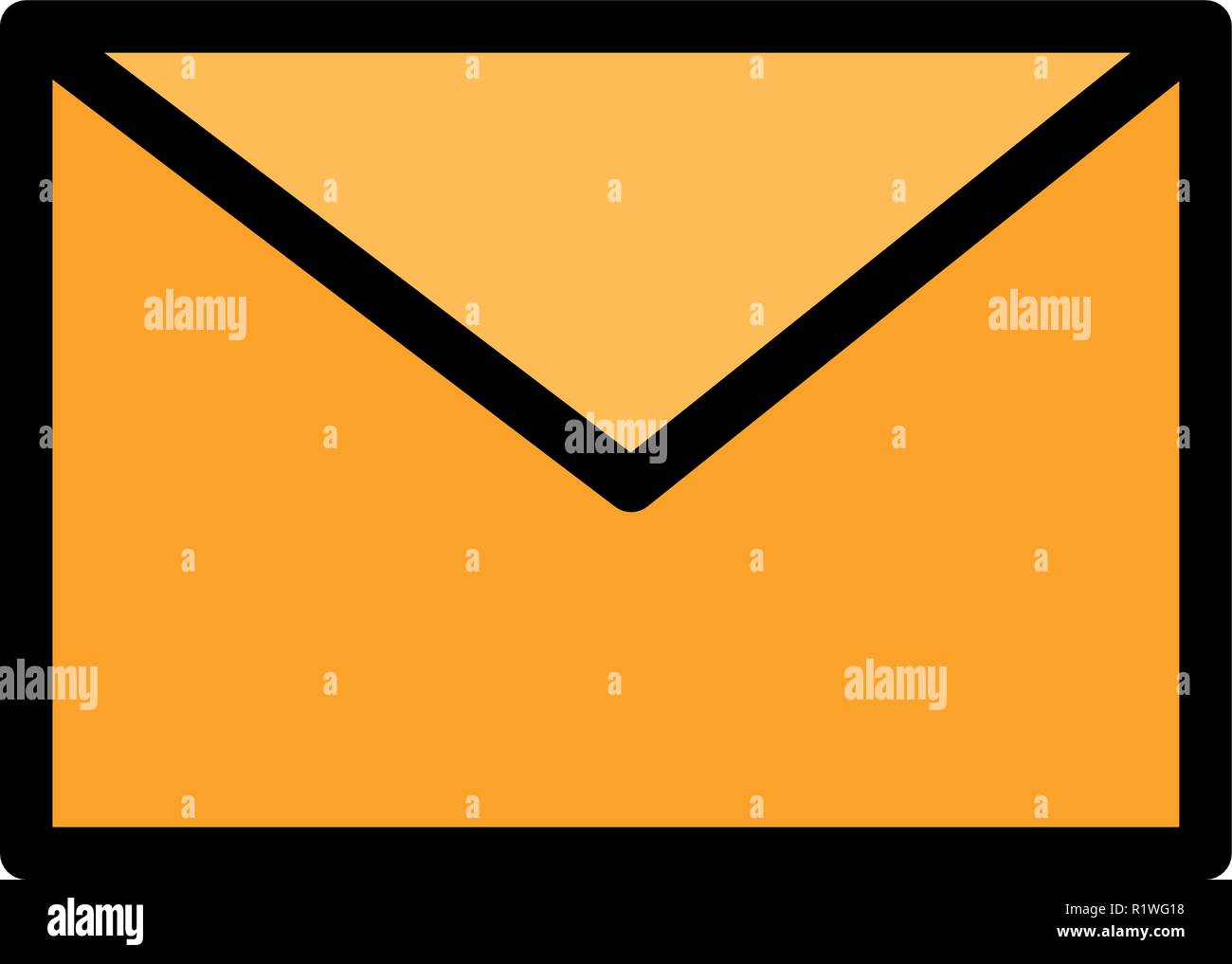 Envelope design, Concept of email mail message letter marketing card ...