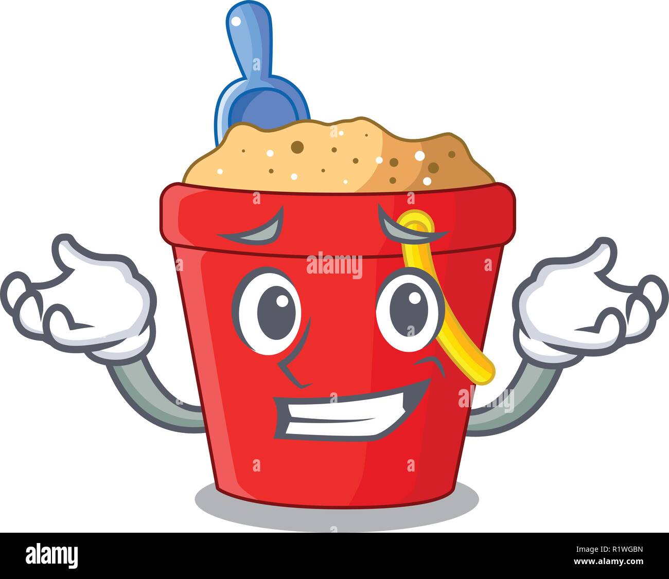 Plastic bucket and mug Stock Vector Images - Alamy