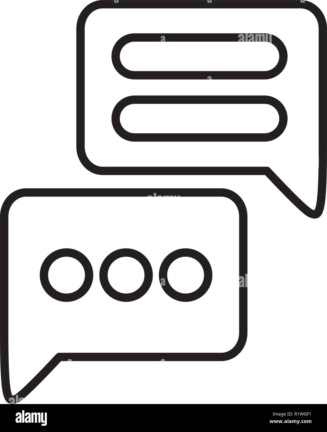 Bubble design, Concept of communication message discussion conversation ...