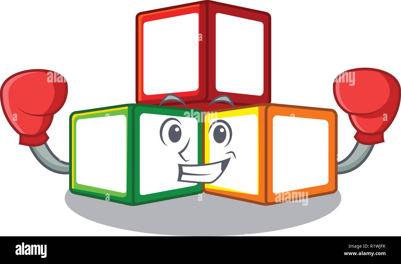 Boxing block Stock Vector Images - Alamy