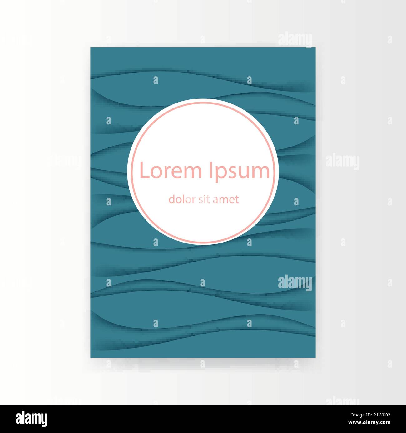 Creative abstract concept for cover , vector background in pastel deep ...