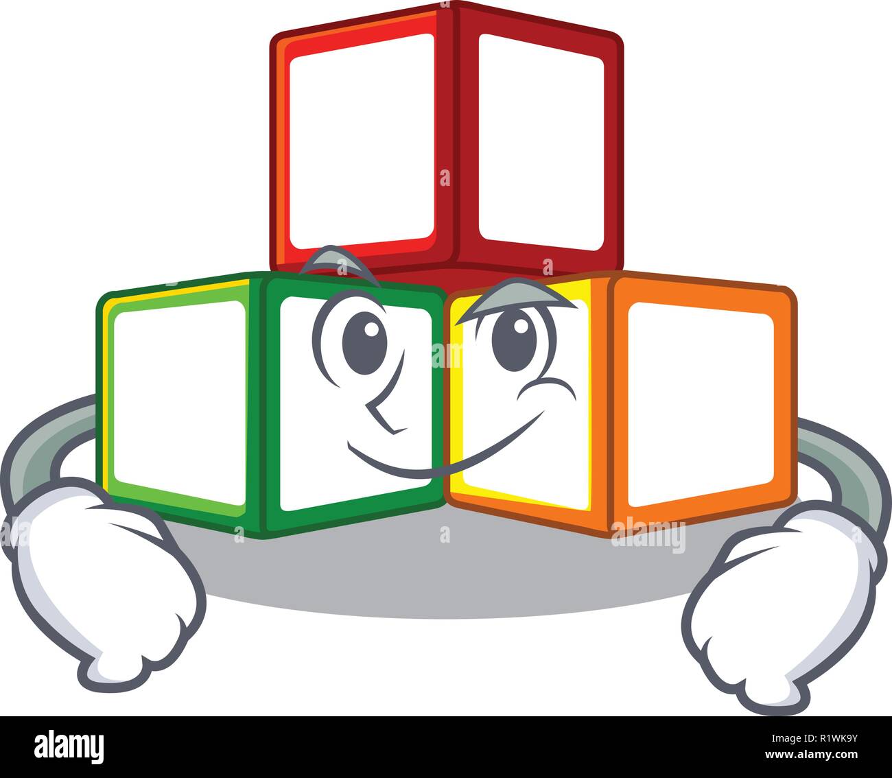 Block smiley Stock Vector Images - Alamy