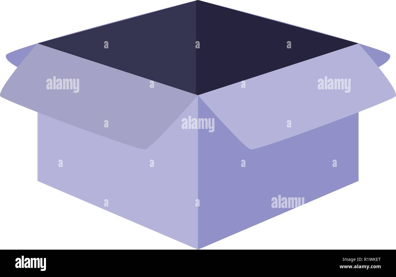 box icon over white background, vector illustration Stock Vector Image ...