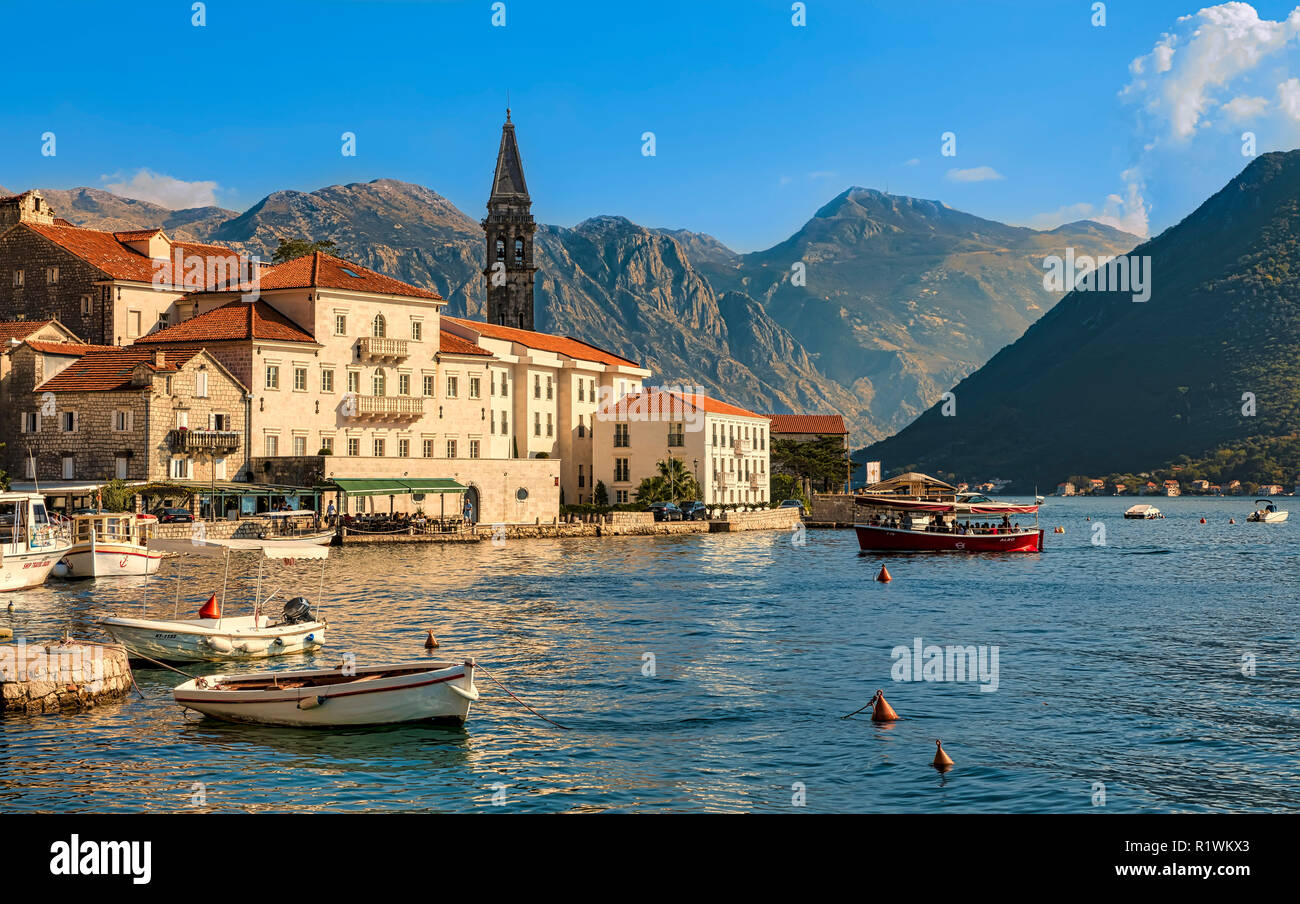 PERAST, MONTENEGRO - OCTOBER 20: (EDITORS NOTE: A polarizing filter was ...