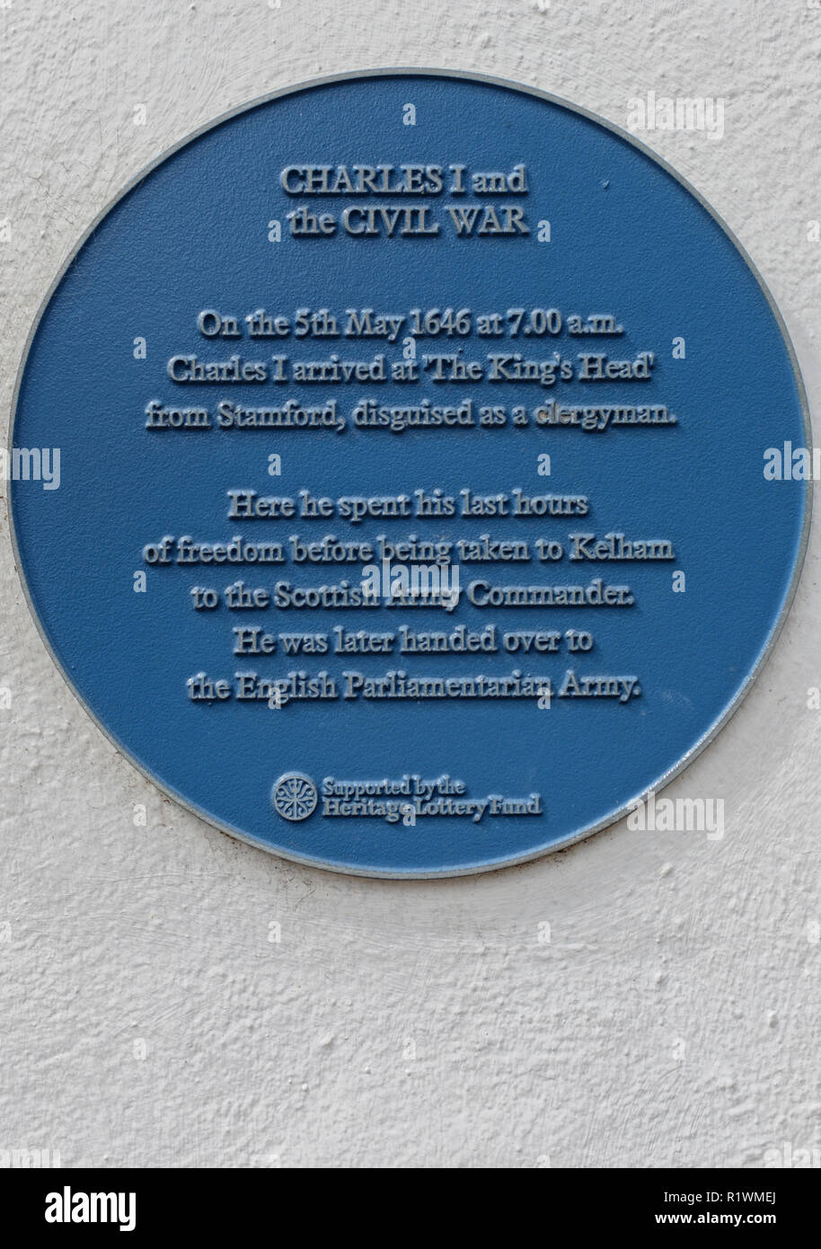 Southwell blue plaque hi-res stock photography and images - Alamy