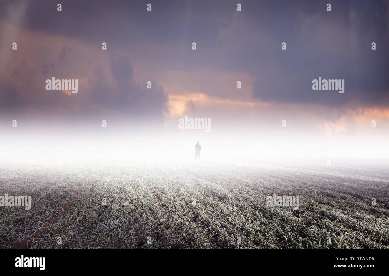 Silhouette surprising hi-res stock photography and images - Alamy