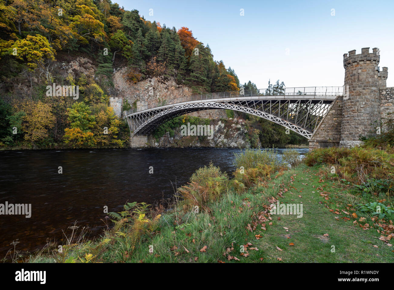 Bridge over the river spey hi-res stock photography and images - Alamy