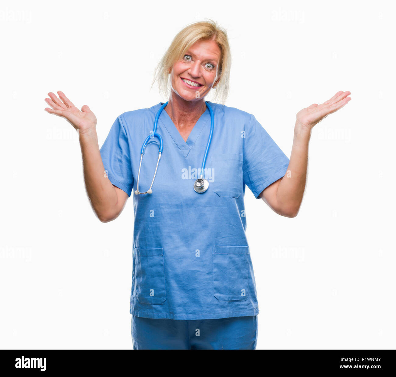 Senior nurse hospital confused hi-res stock photography and images - Alamy