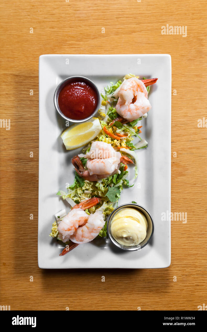 Prawn Cocktail Appetizer High Resolution Stock Photography and Images ...