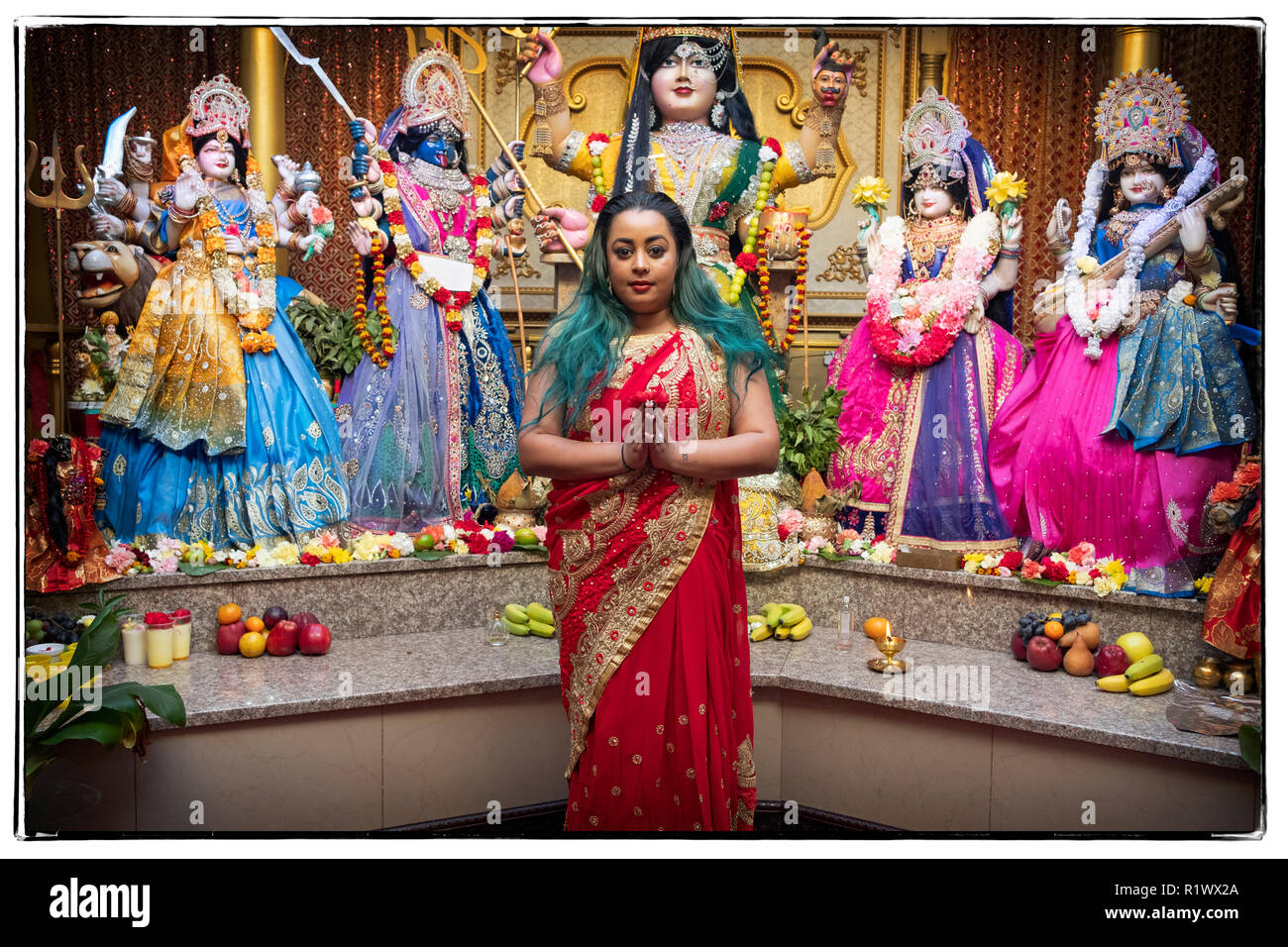 Colourful deities hi-res stock photography and images - Alamy