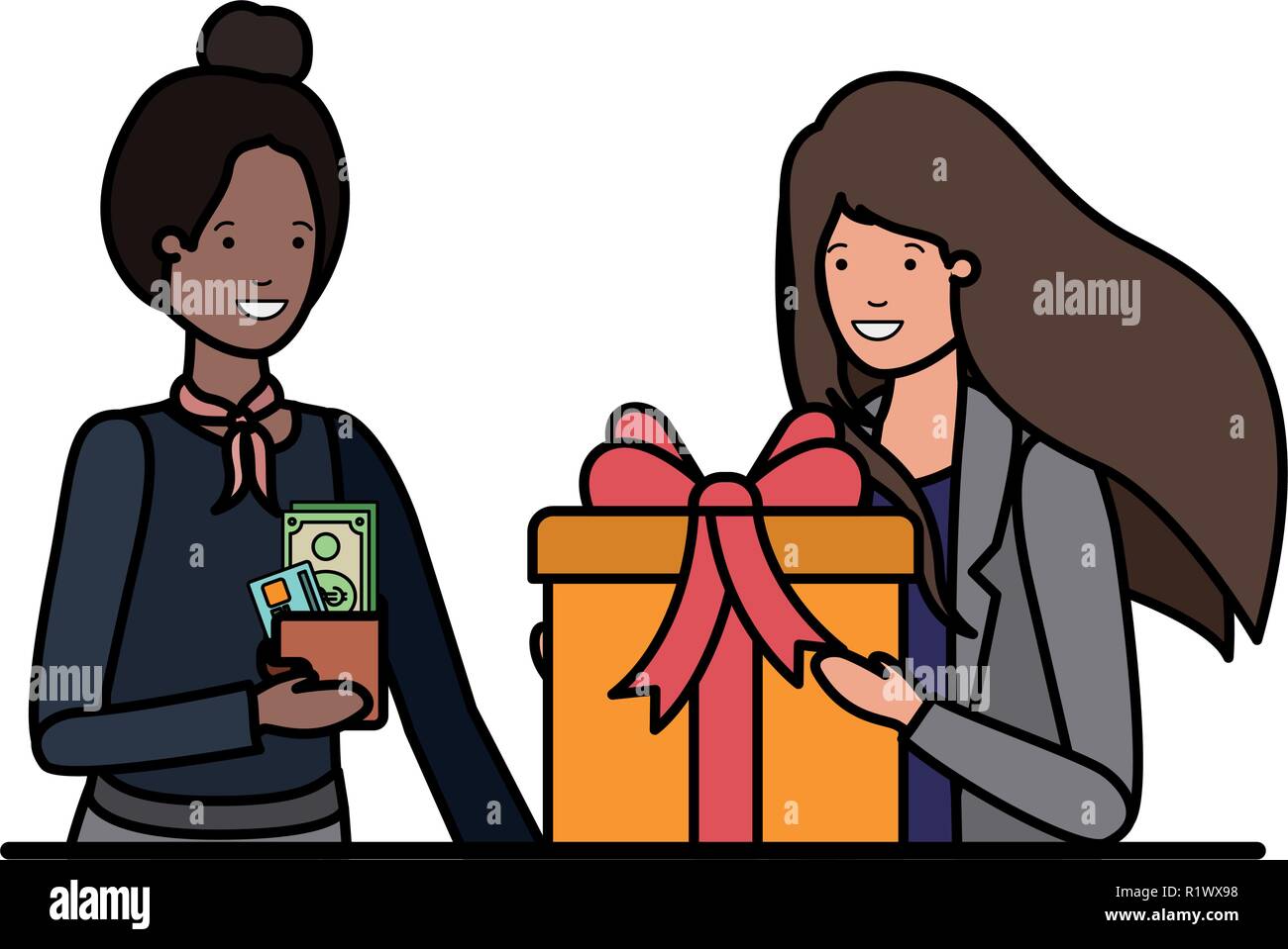 Cartoon character security box Stock Vector Images - Alamy