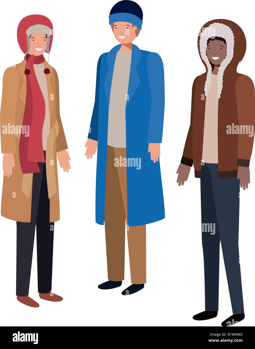 Man avatar wearing hat cap Stock Vector Images - Alamy