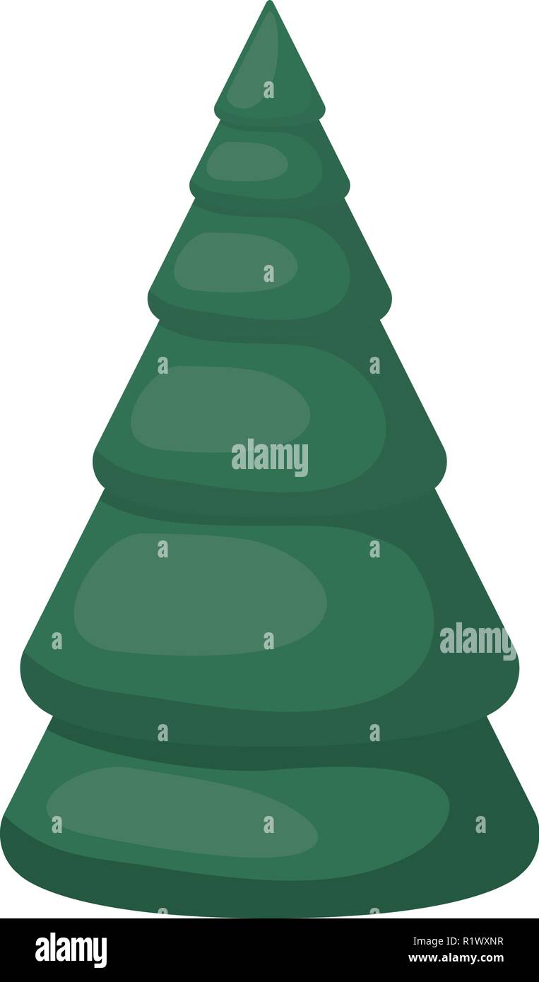 Pines and field background Stock Vector Images - Alamy