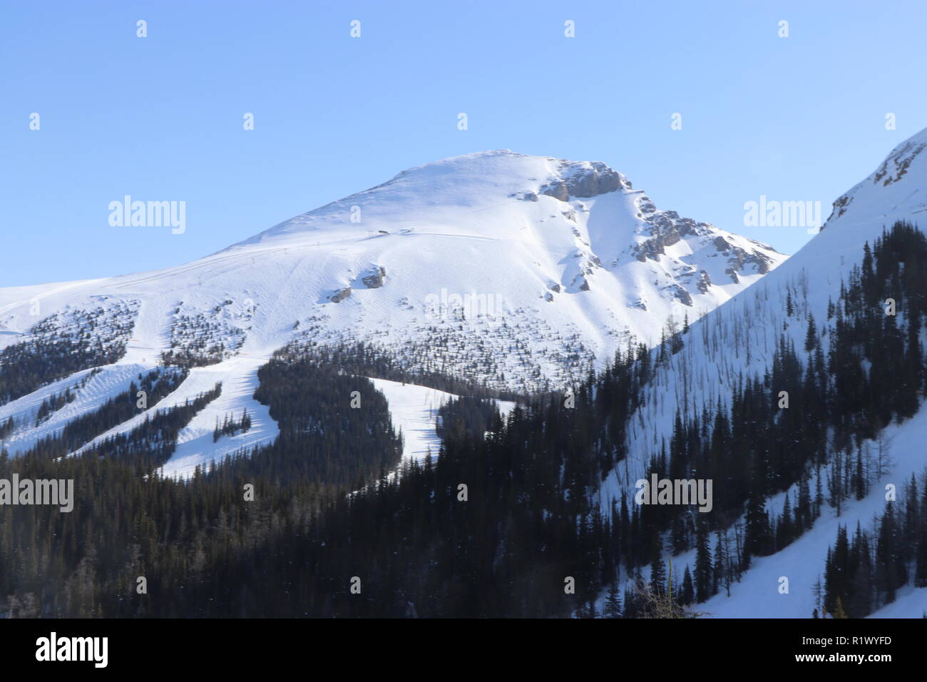 Banff in April Stock Photo - Alamy