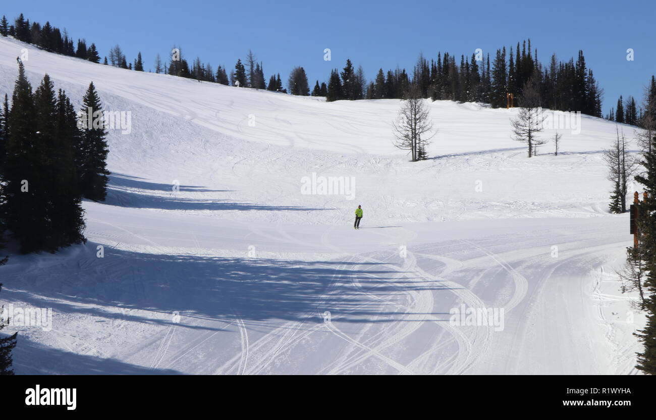 Banff in April Stock Photo - Alamy
