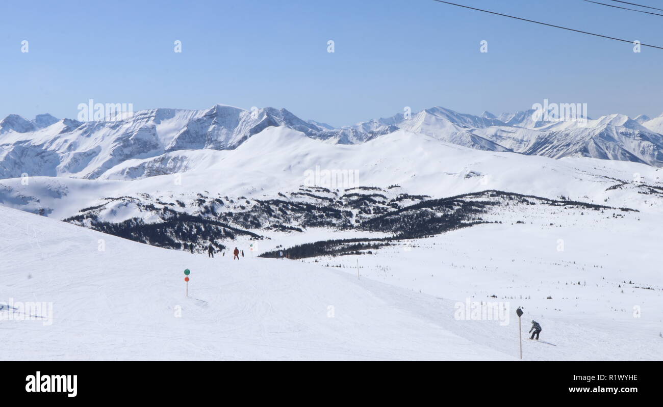 Banff in April Stock Photo - Alamy