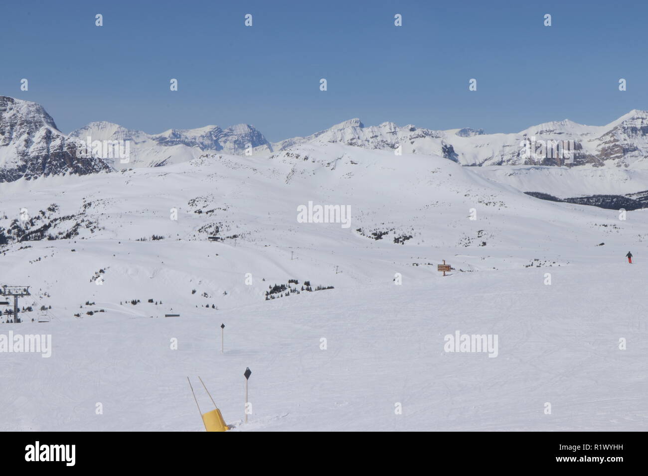 Banff in April Stock Photo - Alamy