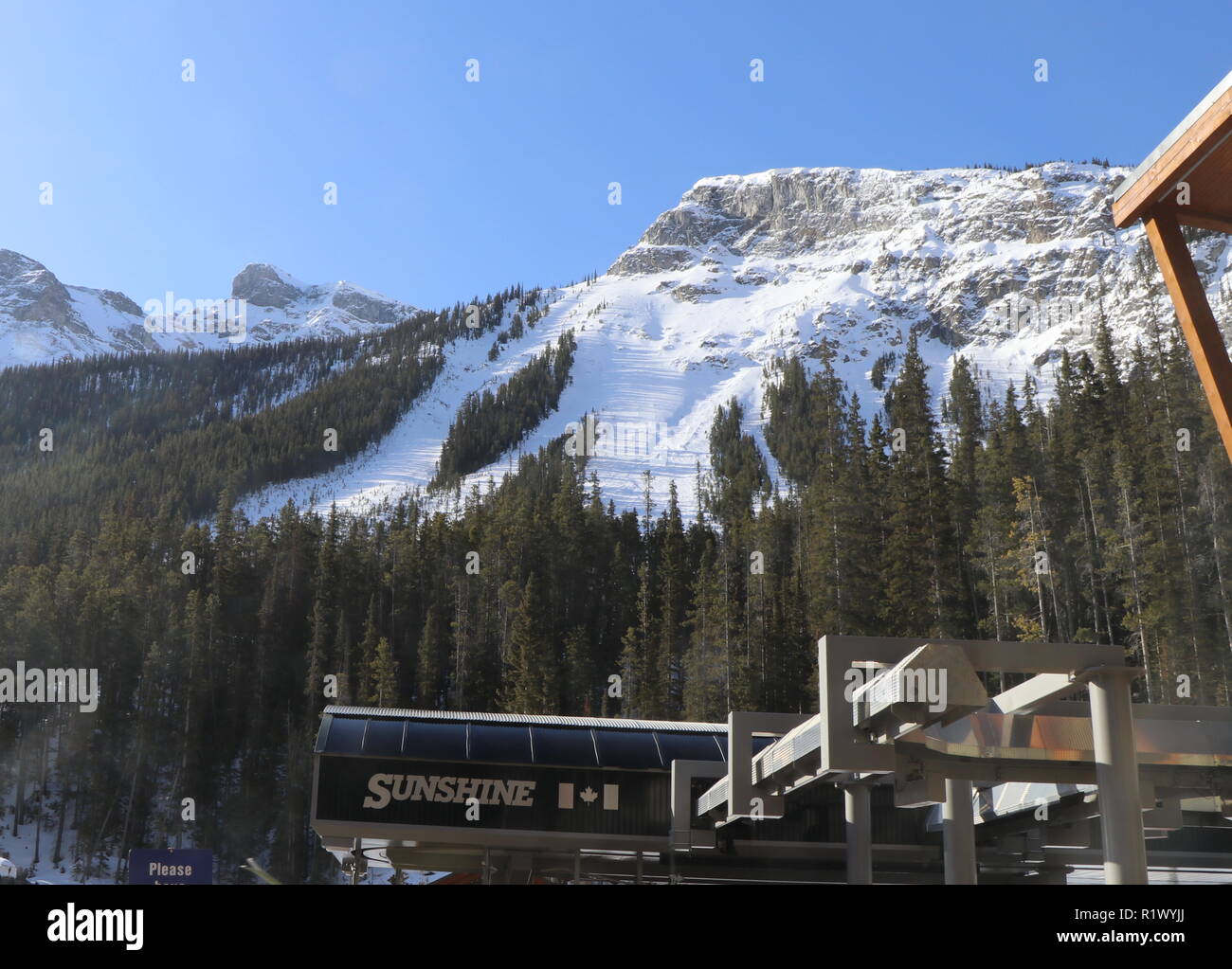 Canada in April light Stock Photo - Alamy