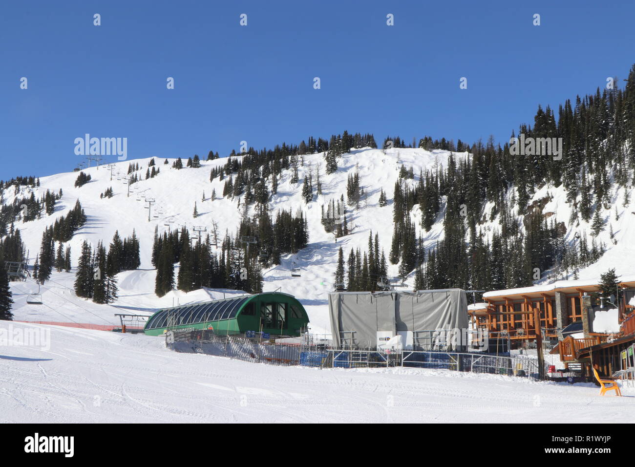 Canada in April light Stock Photo - Alamy