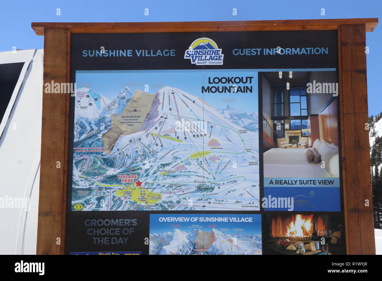 Canada in April light Stock Photo - Alamy