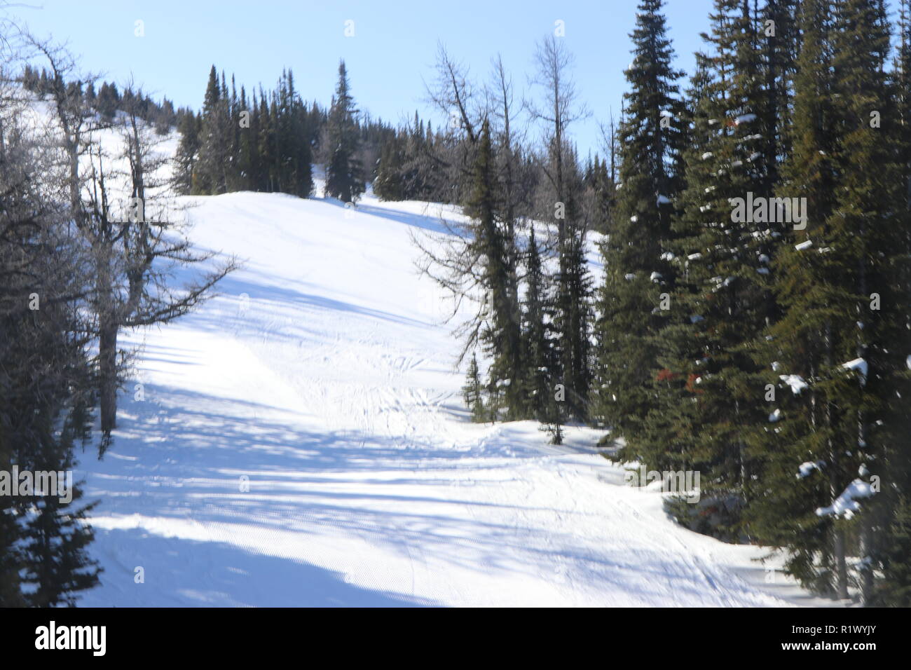 Canada in April light Stock Photo - Alamy