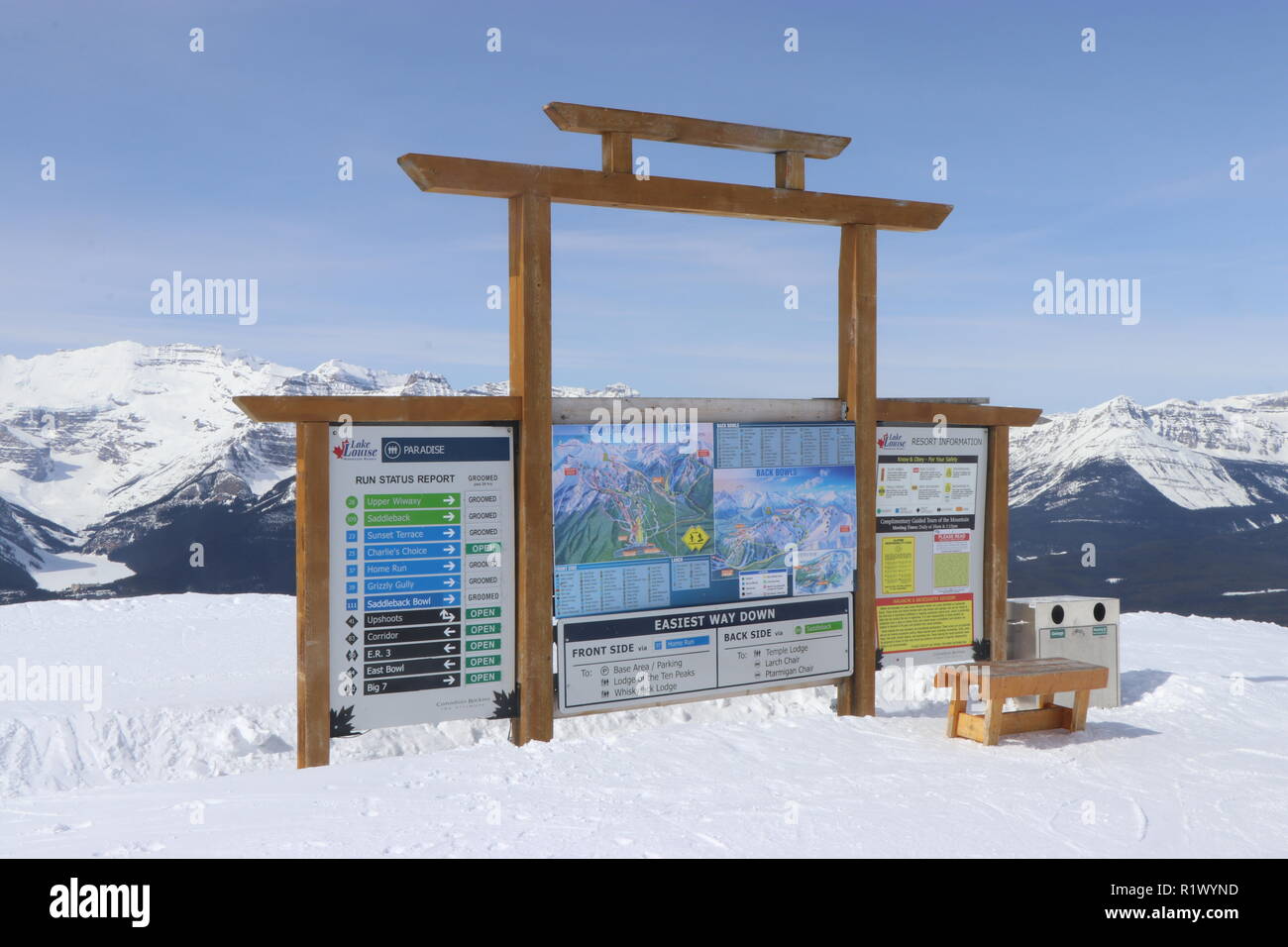 Canada in April light Stock Photo - Alamy