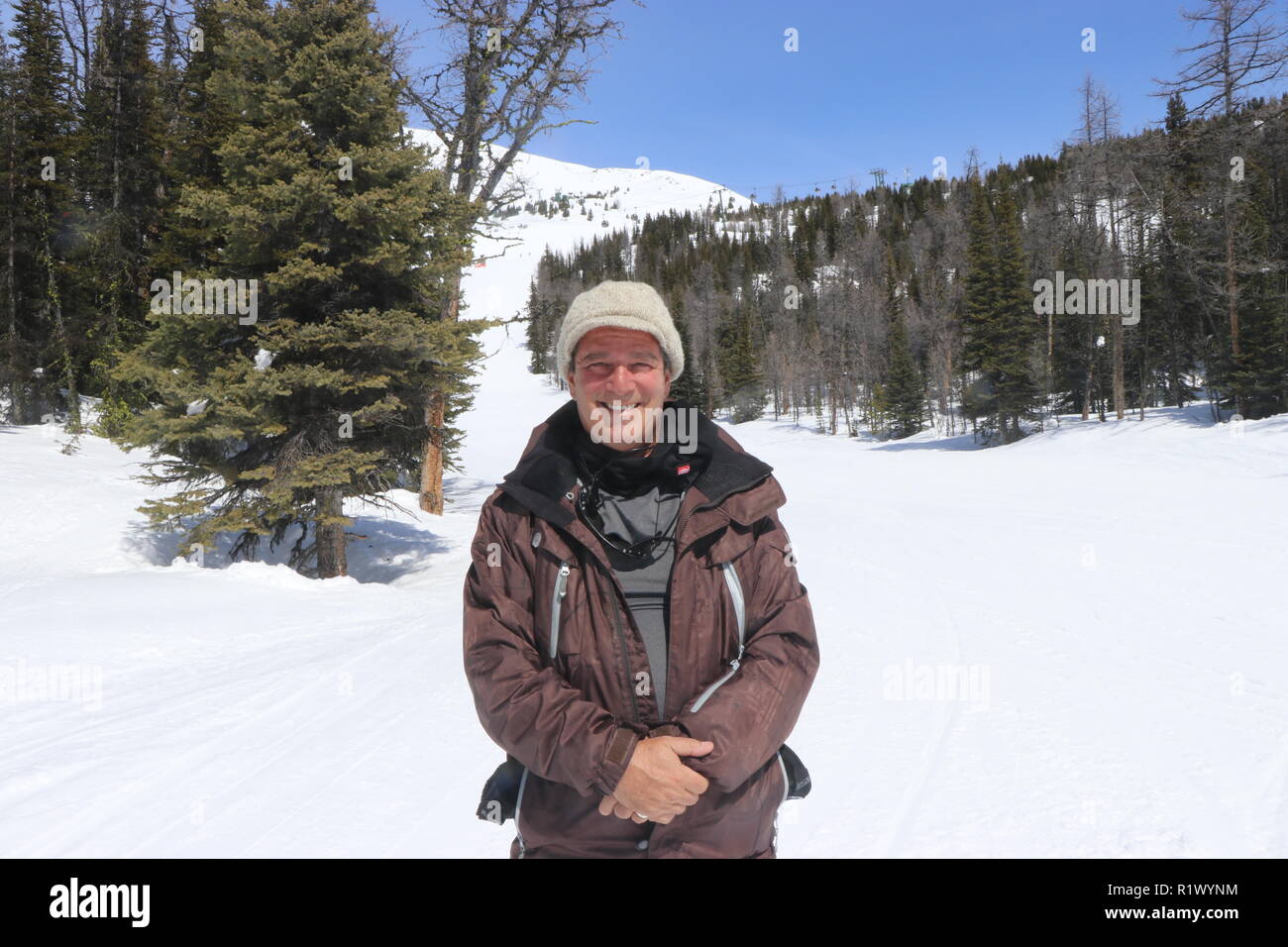 Canada in April light Stock Photo - Alamy