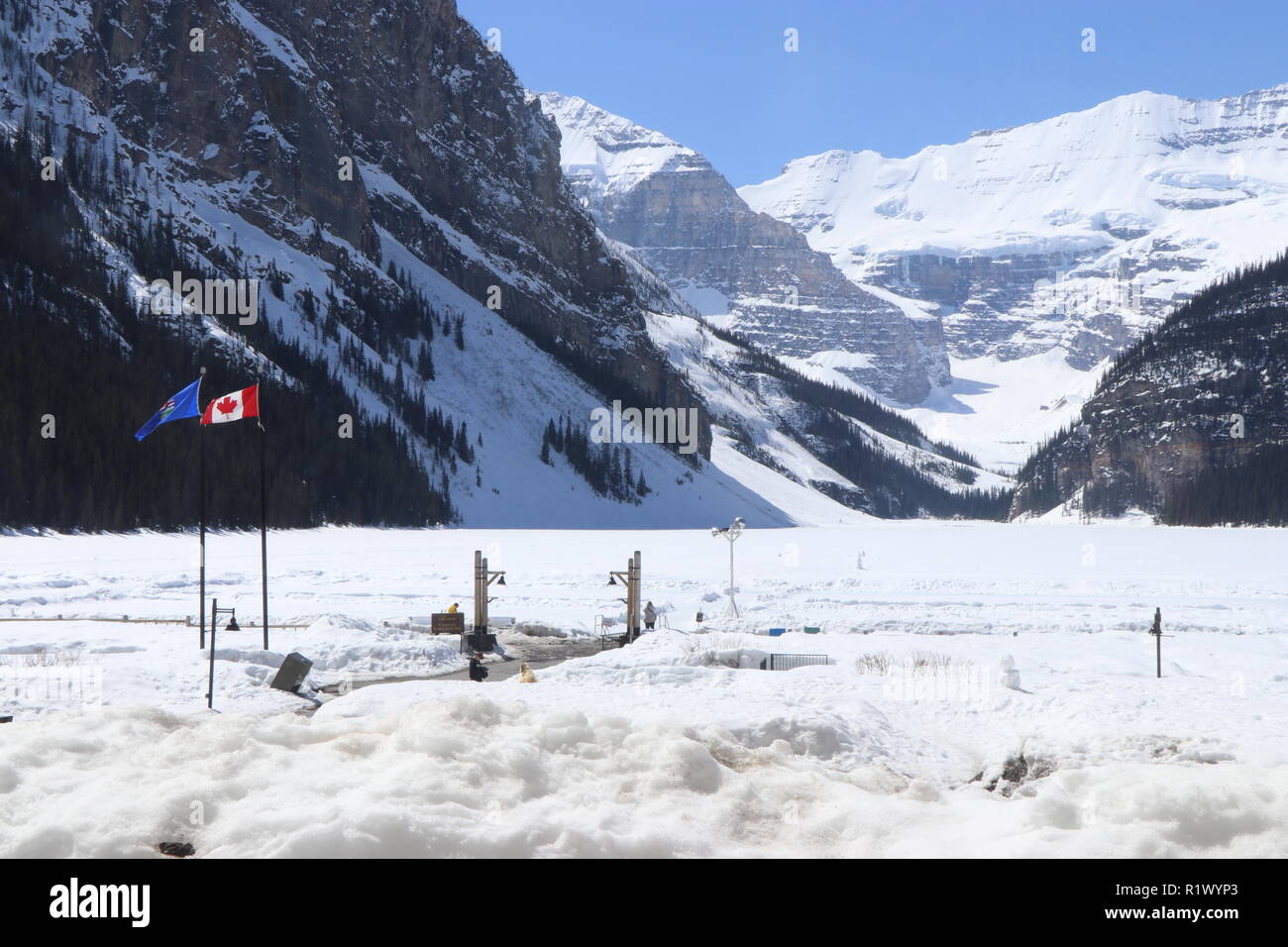 Canada in April light Stock Photo - Alamy