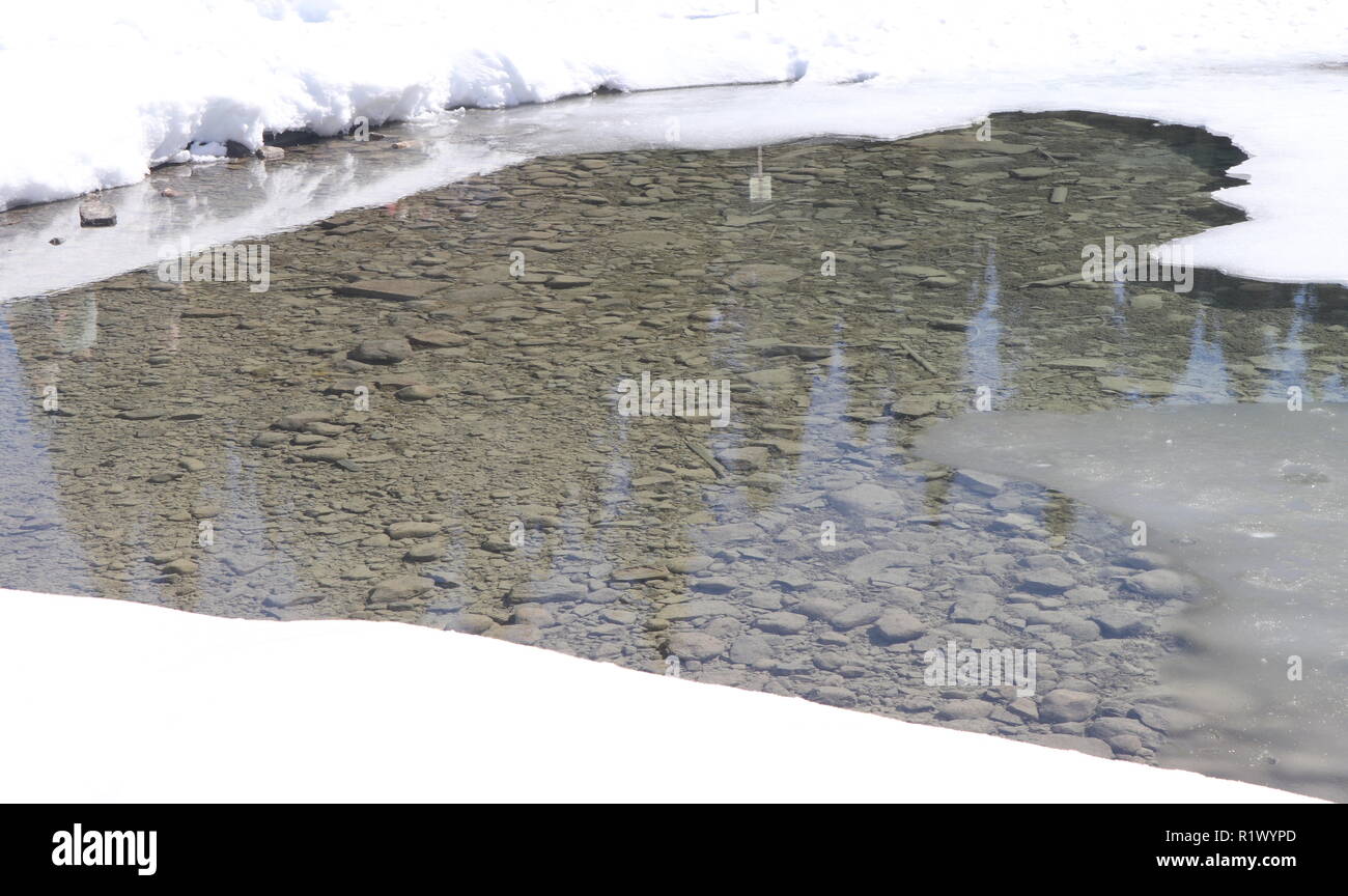 Canada in April light Stock Photo - Alamy