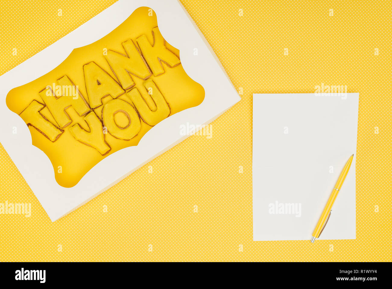 Thank you cake hi-res stock photography and images - Alamy