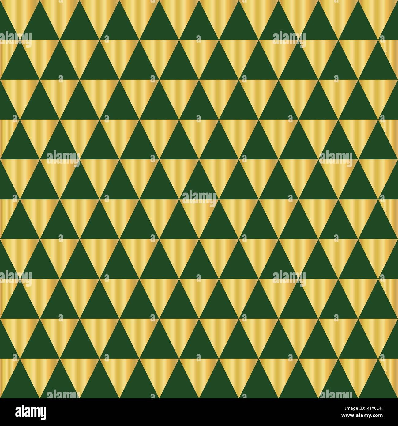 Gold triangle pattern wallpaper hi-res stock photography and images - Alamy