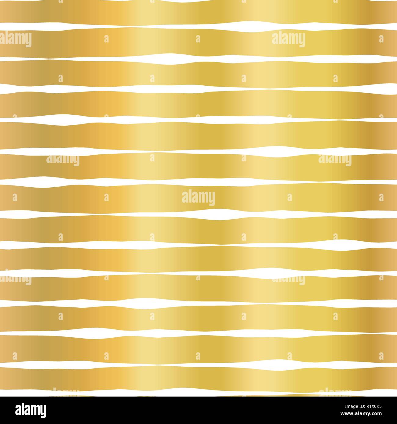 Horizontal Gold Line