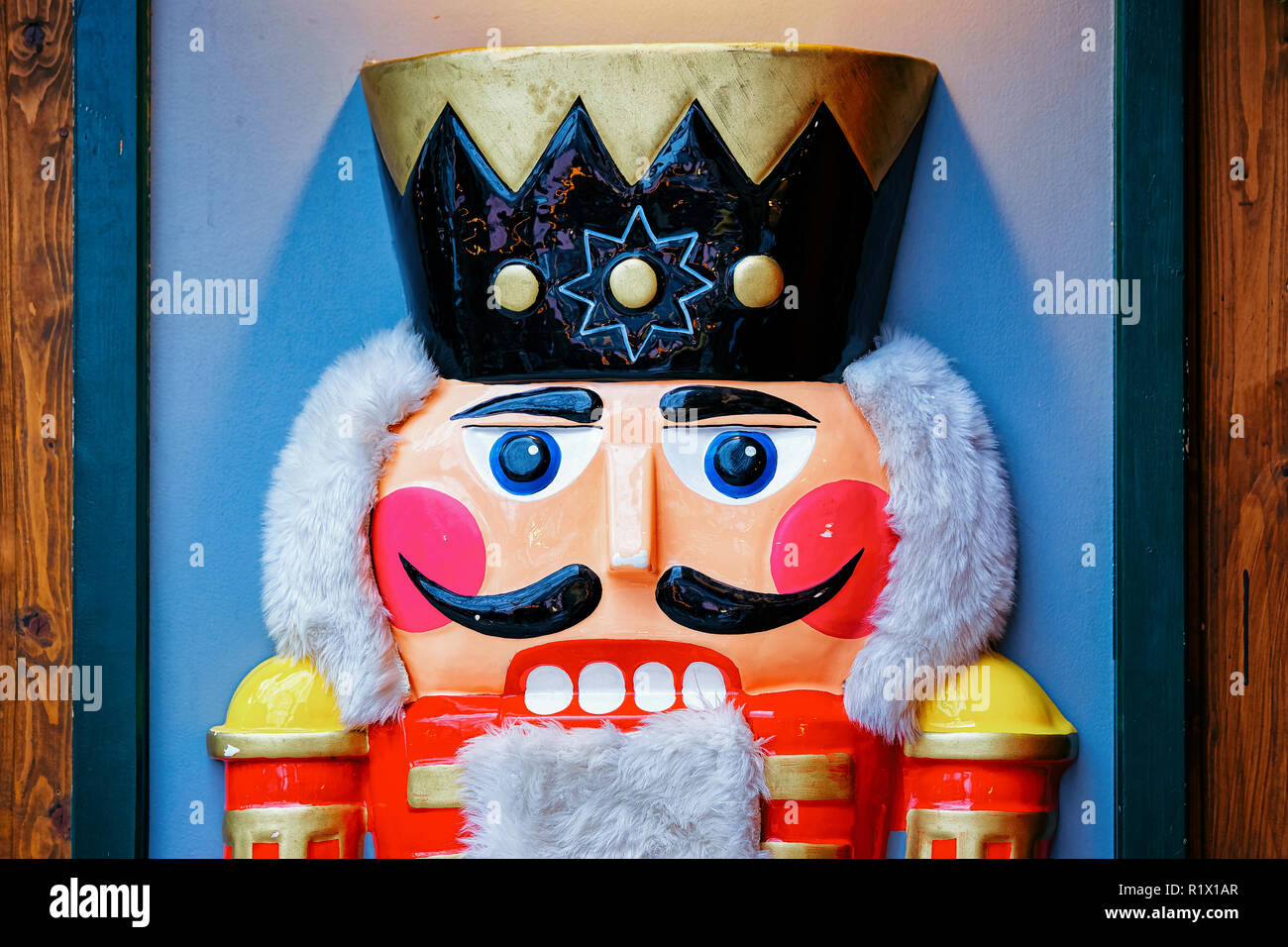 Nutcracker at Christmas Market at Kaiser Wilhelm Memorial Church in ...