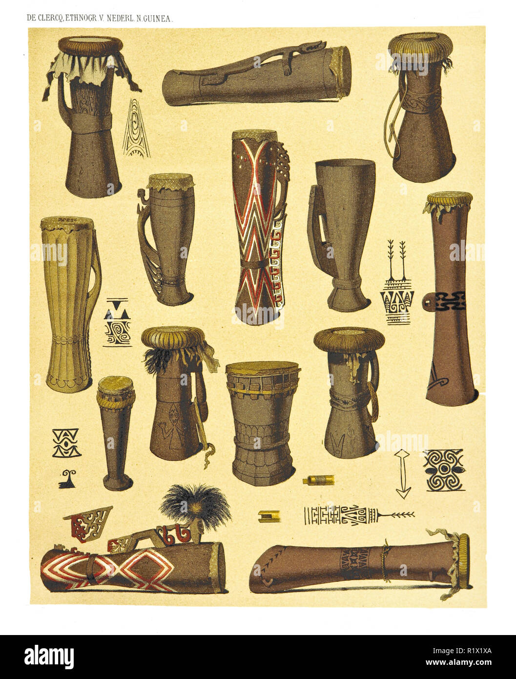 Papua new guinea music musical instrument hi-res stock photography and ...