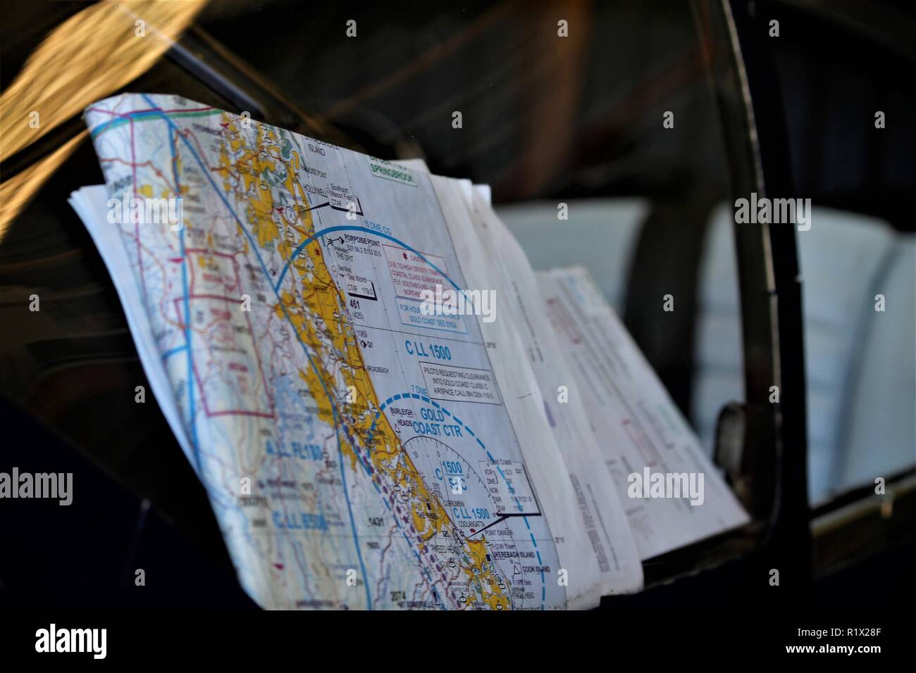 Map chart maps charts hi-res stock photography and images - Alamy