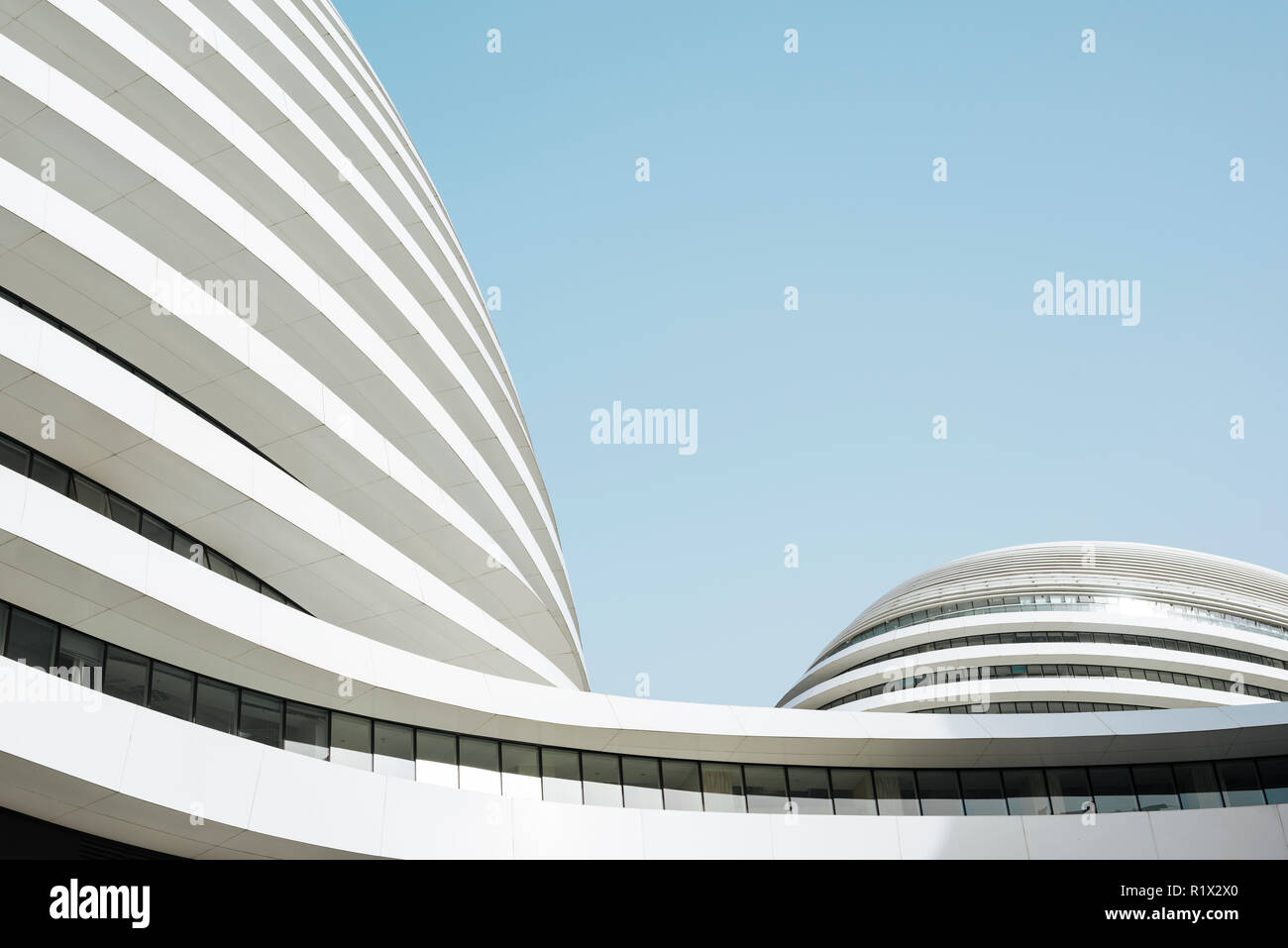 Galaxy Soho Building (designed by Zaha Hadid), Beijing, China Stock ...