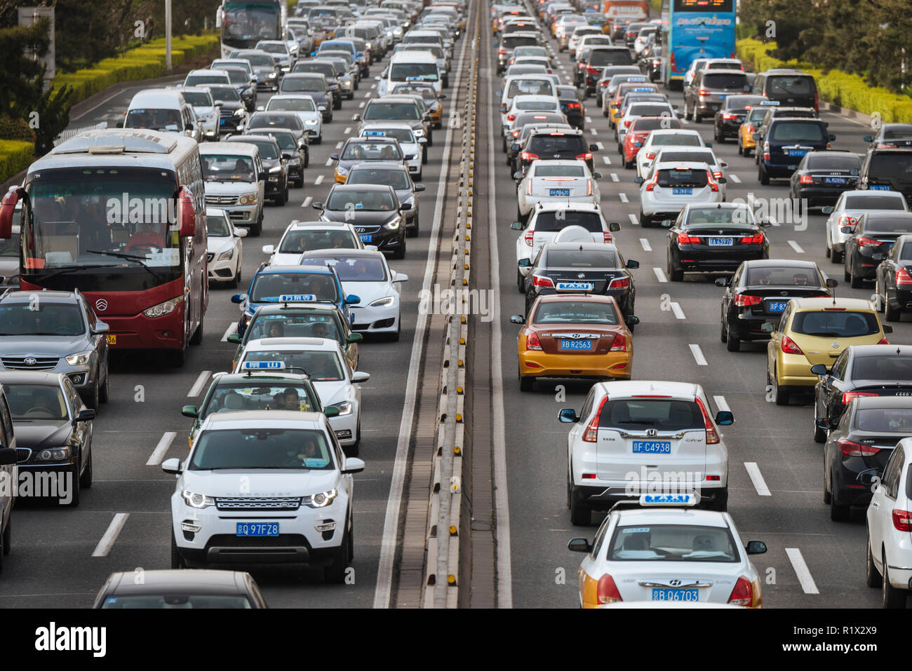 Traffic congestion beijing hi-res stock photography and images - Alamy