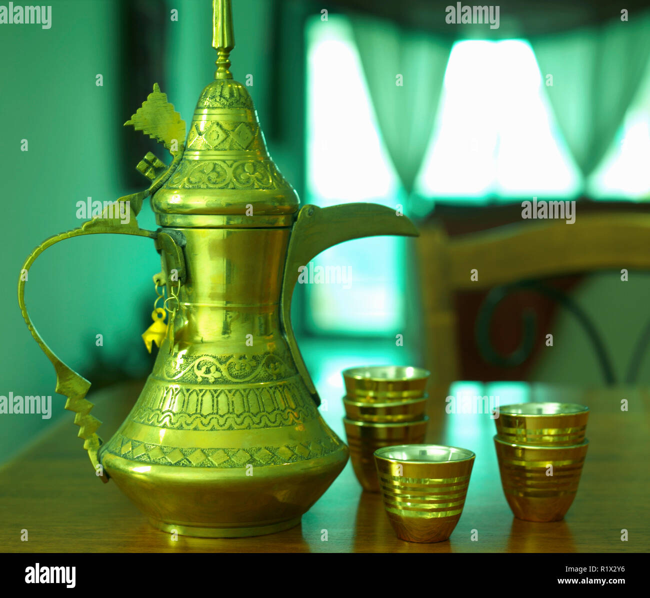 Islamic and Arabic foods and traditional backgrounds Stock Photo - Alamy