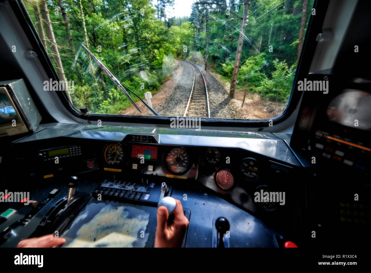 Train Cockpit High Resolution Stock Photography and Images - Alamy