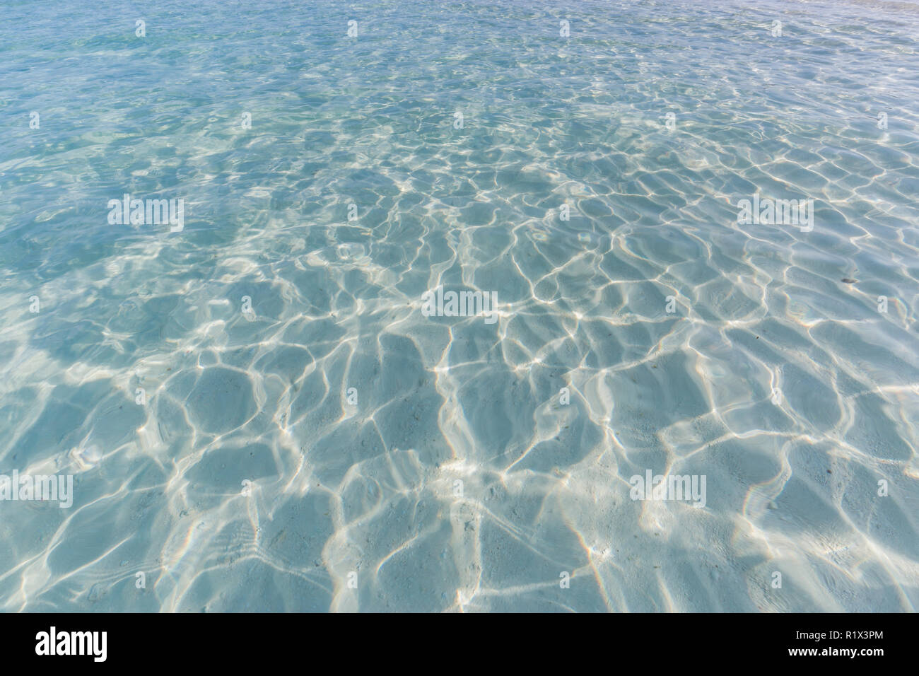 Water ocean background. Clear blue ripple aqua texture. Shining blue ...