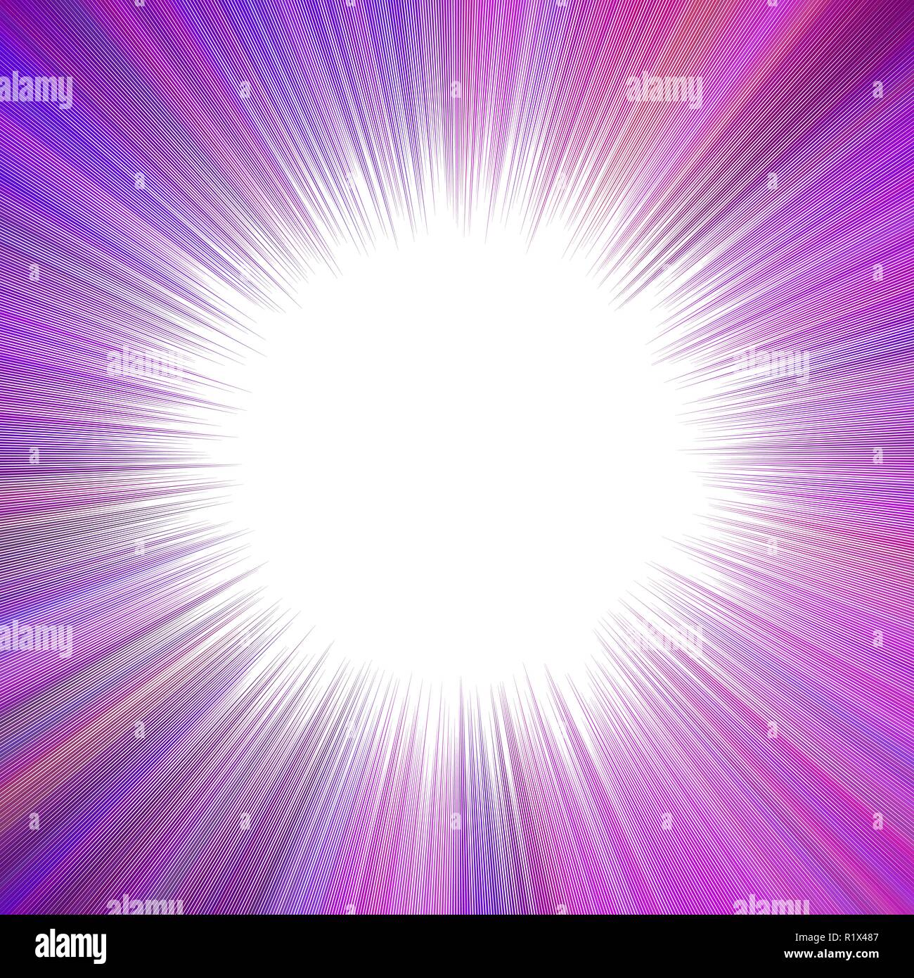 Purple hypnotic abstract ray burst background - vector explosion design ...