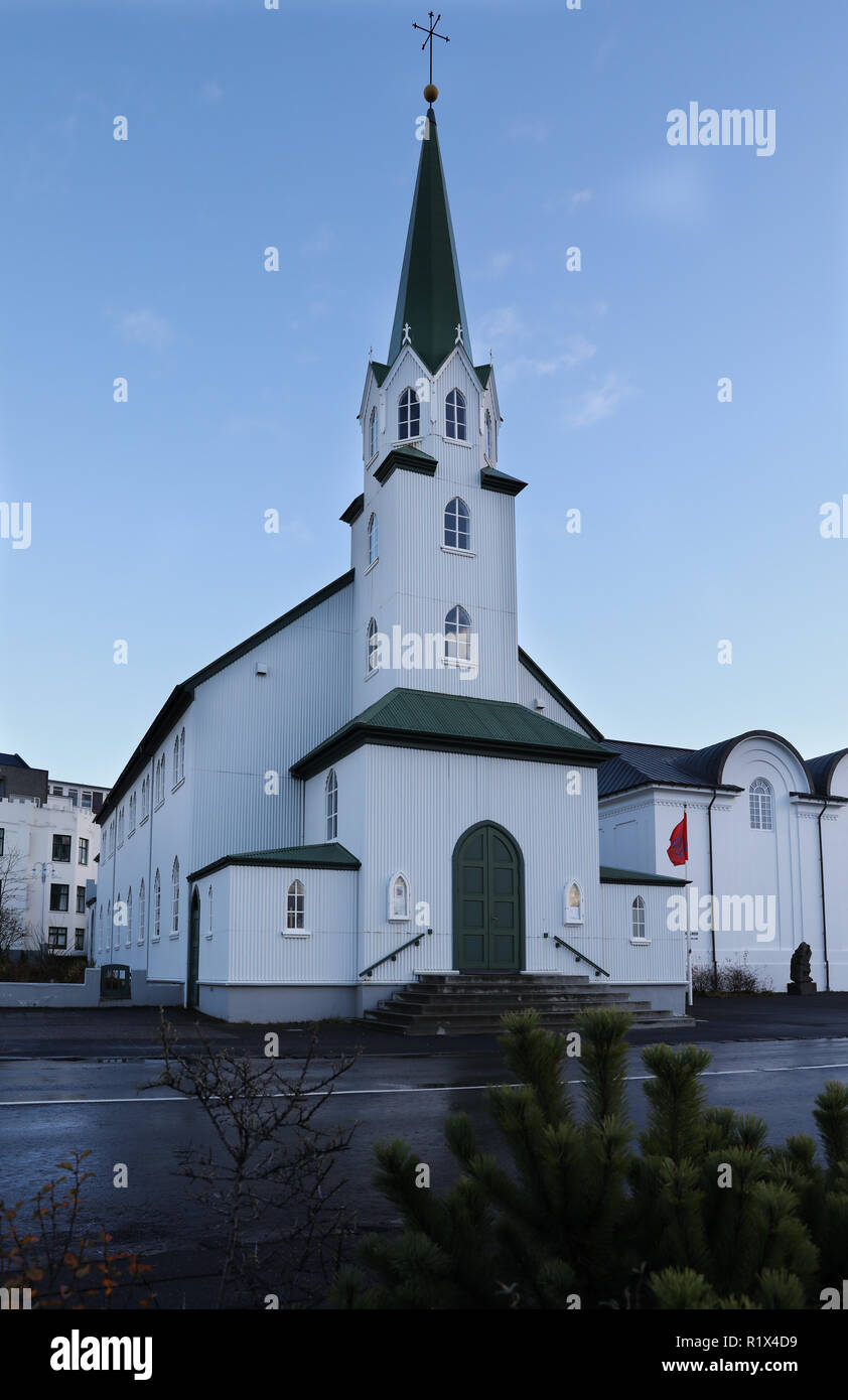The frikirkjan i reykjavik hi-res stock photography and images - Alamy