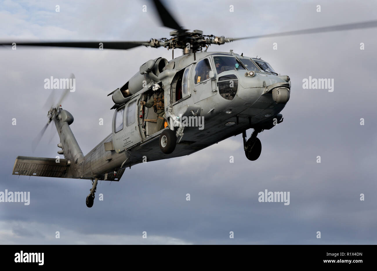 US Navy Sikorsky Seahawk MH60 helicopter Stock Photo - Alamy